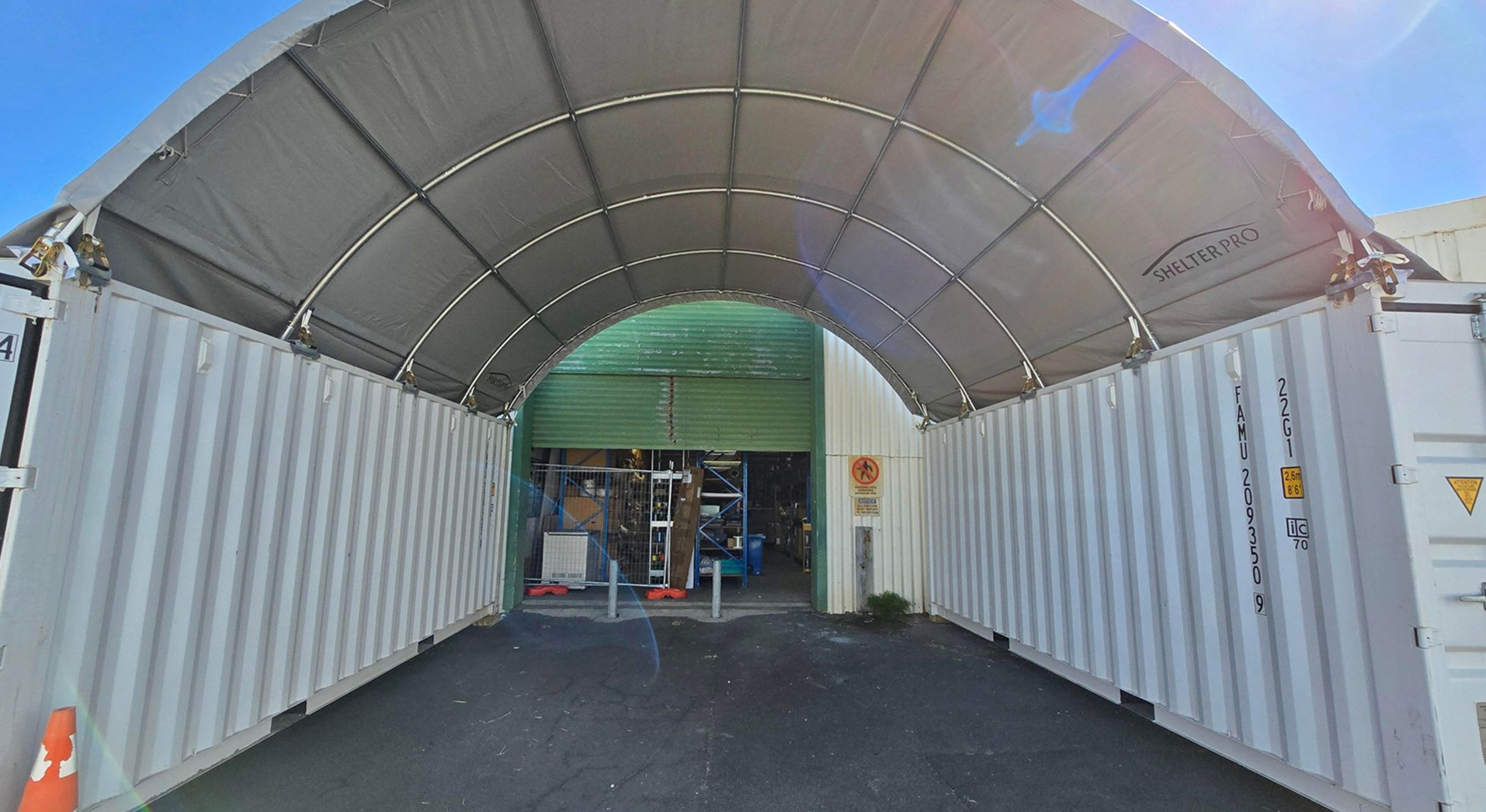 Container Shelters | Domes & Shelters NZ Wide | ShelterPro